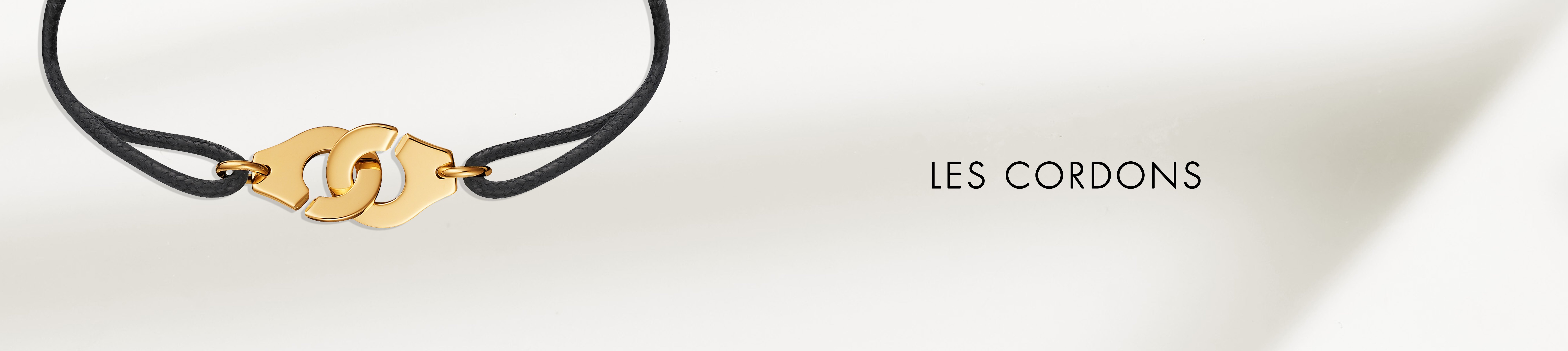 Bracelets sur cordon dinh van en or, diamants, argent et titane | dinh van